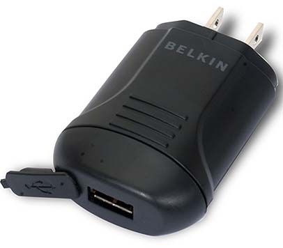 BELKIN UTC001-AC 100-240V AC to USB Power Adapter Detail Page