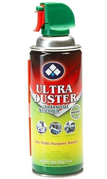 ULTRA DUSTER UDS-12 Canned Air Duster, 12oz Compressed Air Detail Page
